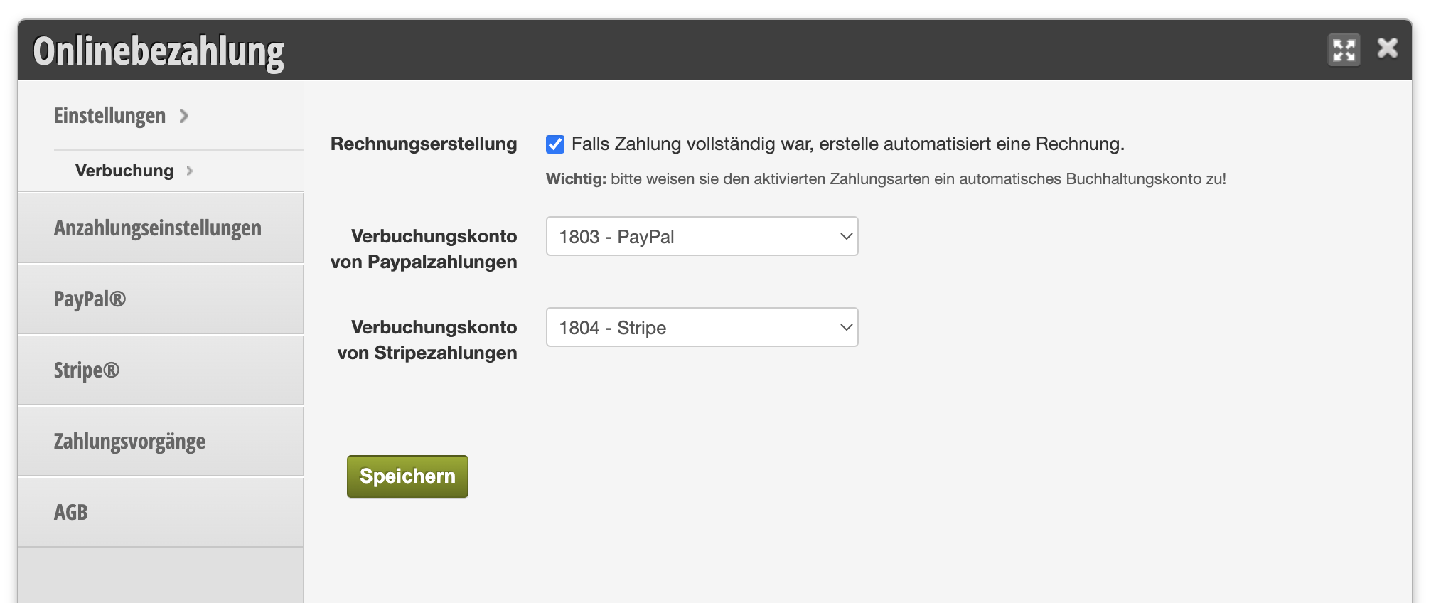 belbo-automatischeverbuchung | Handbuch